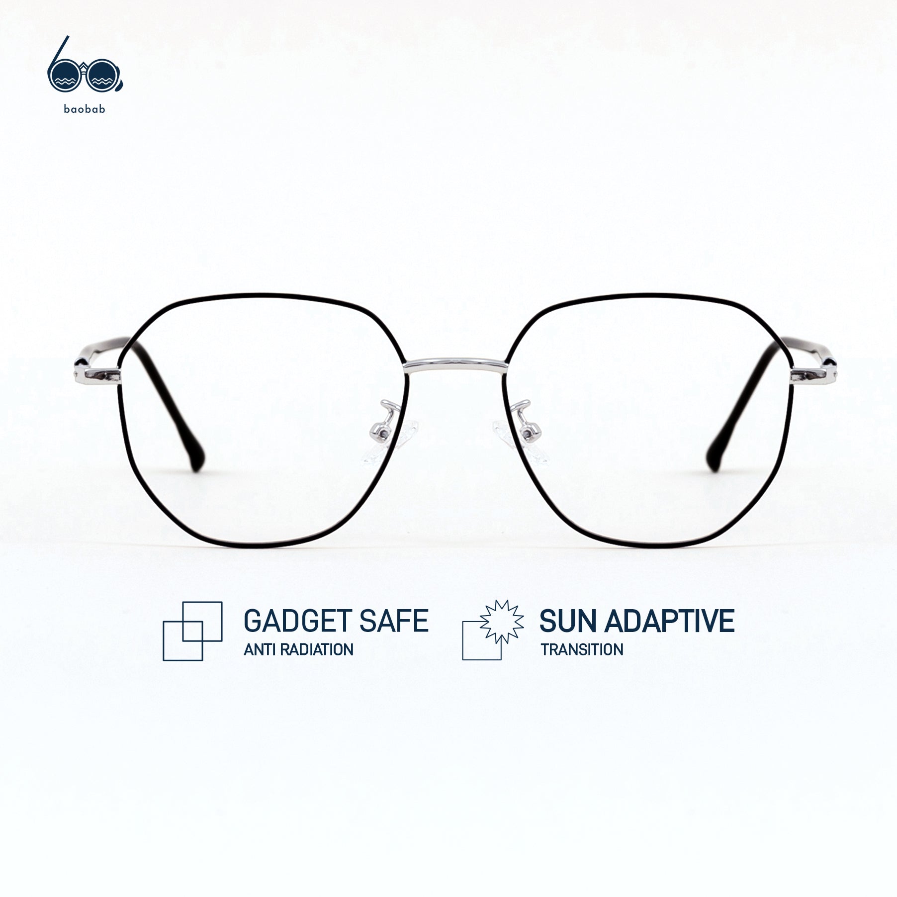 Gadget Safe™ Sun Adaptive Frames – baobabeyewear